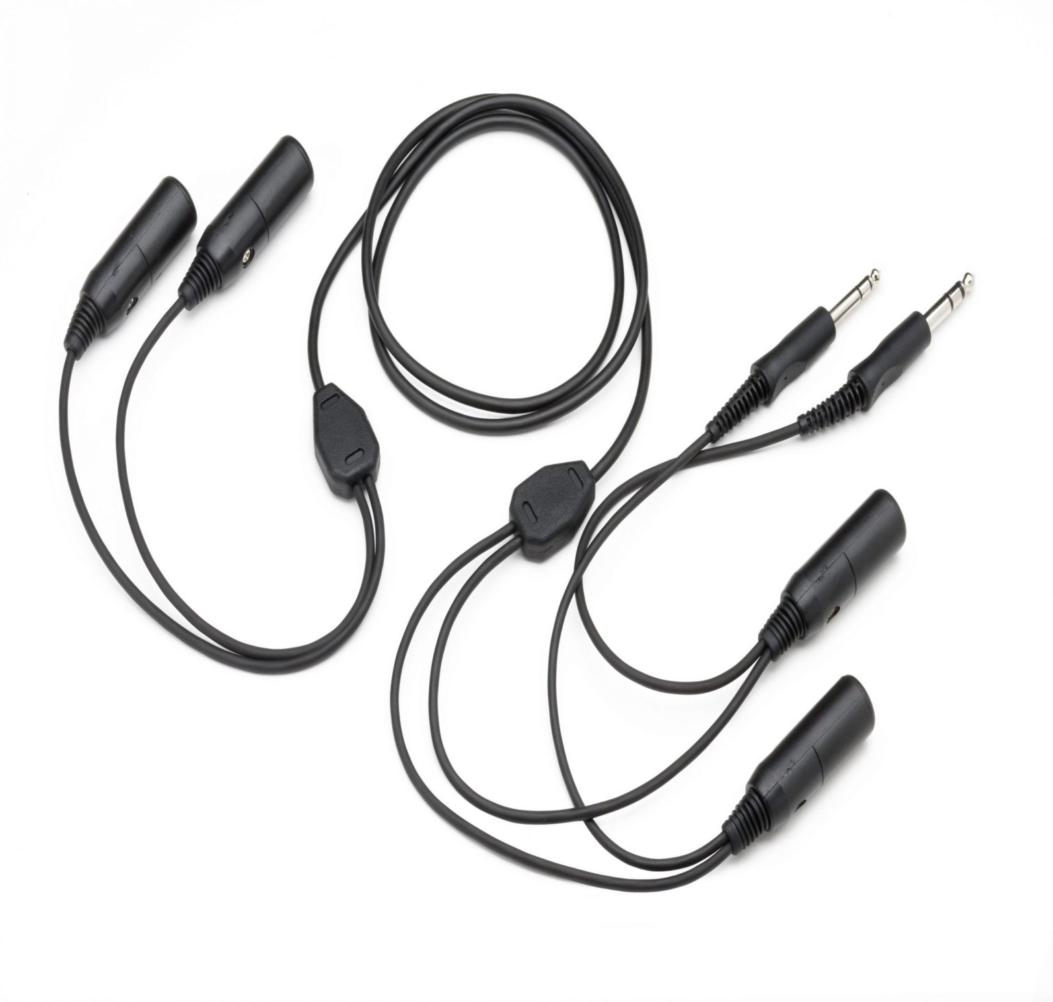 General Aviation Dual Headset Adapter, GA Headset Adapter-Hipilot.com